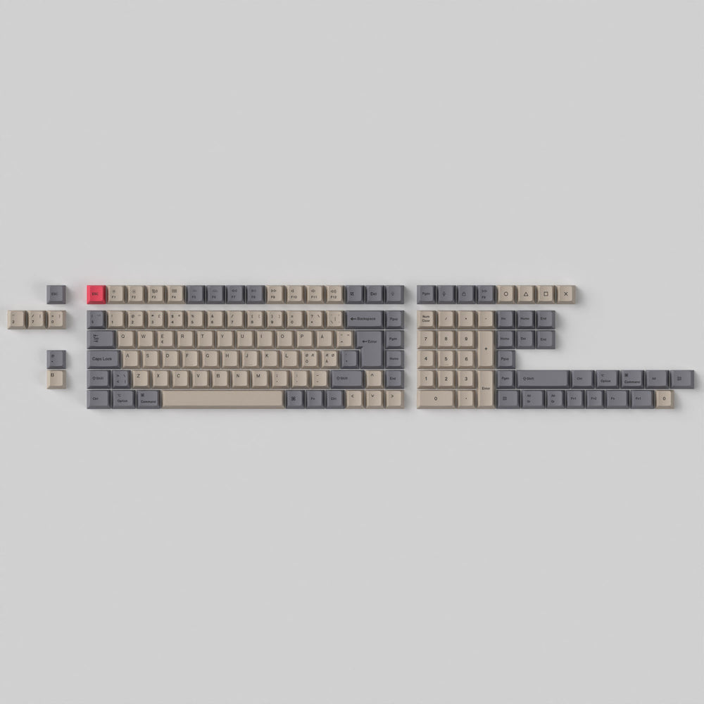 ISO Cherry Profile Dye-Sub PBT Full Set Keycap Set - Carbon Vibe ...