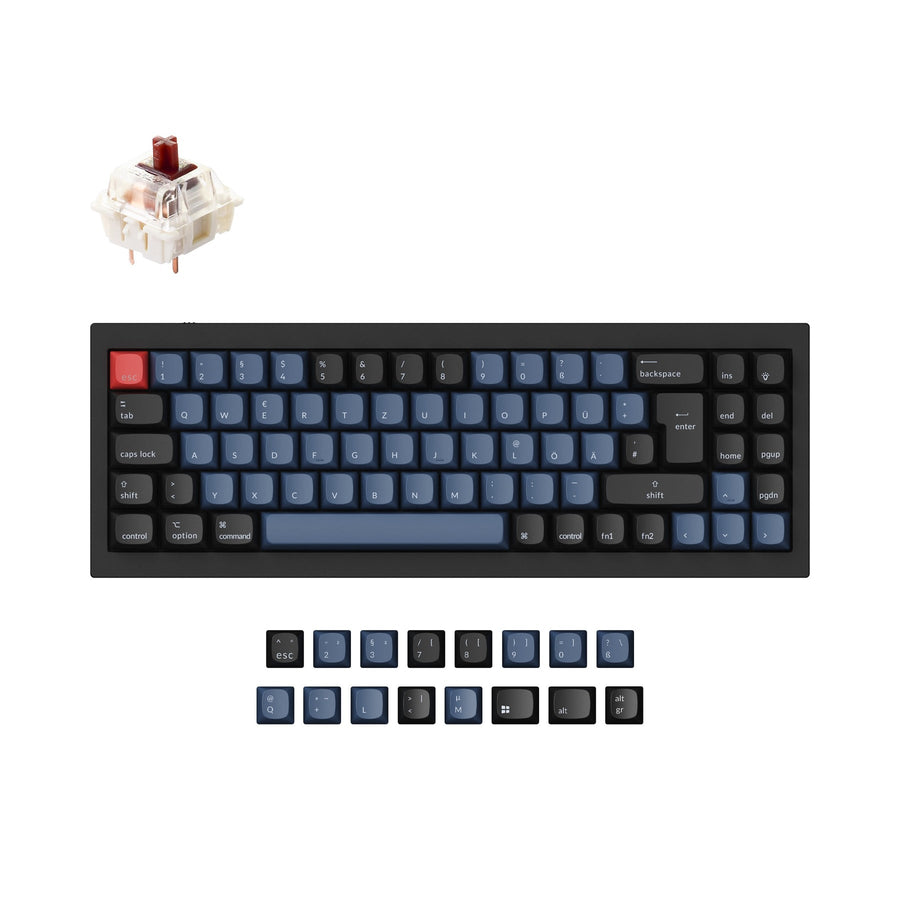 Keychron Q7 QMK Custom Mechanical Keyboard ISO Layout Collection ...