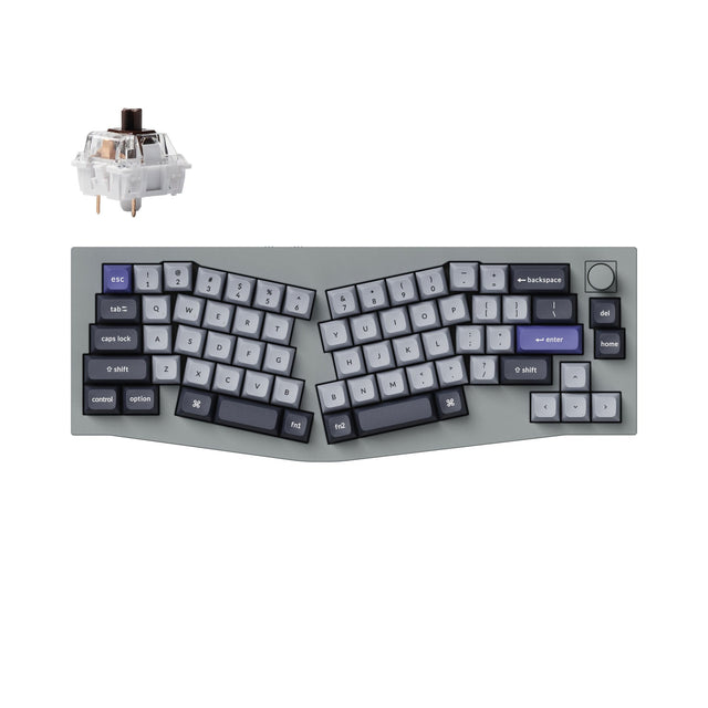 Keychron Q8 Pro (Alice Layout) QMK/VIA Wireless Custom Mechanical Keyb ...
